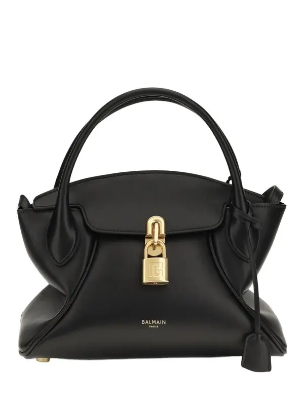 Balmain Small Pulse Day Handbag - Black