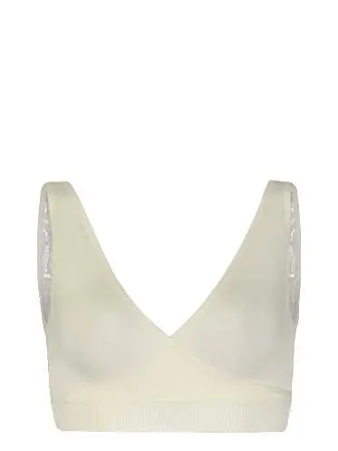 BRABAR Hug Lace Back Sports Bra - Vanilla Ice