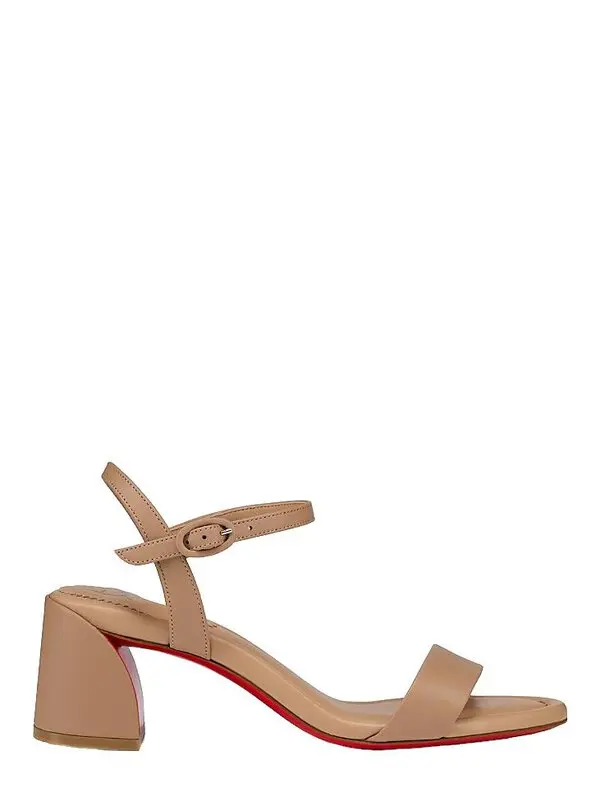 CHRISTIAN LOUBOUTIN Miss Jane Sandals - Blush