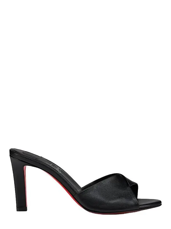 CHRISTIAN LOUBOUTIN Fanny Slide Mule Sandals - Black