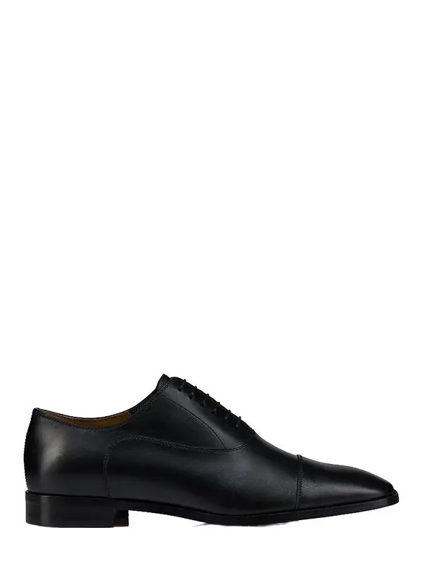 CHRISTIAN LOUBOUTIN Greggo Oxford Cap Toe Shoes - Black