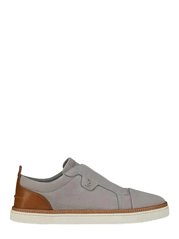 CHRISTIAN LOUBOUTIN Marcontonio Slip-on Sneakers - Phantom Grey