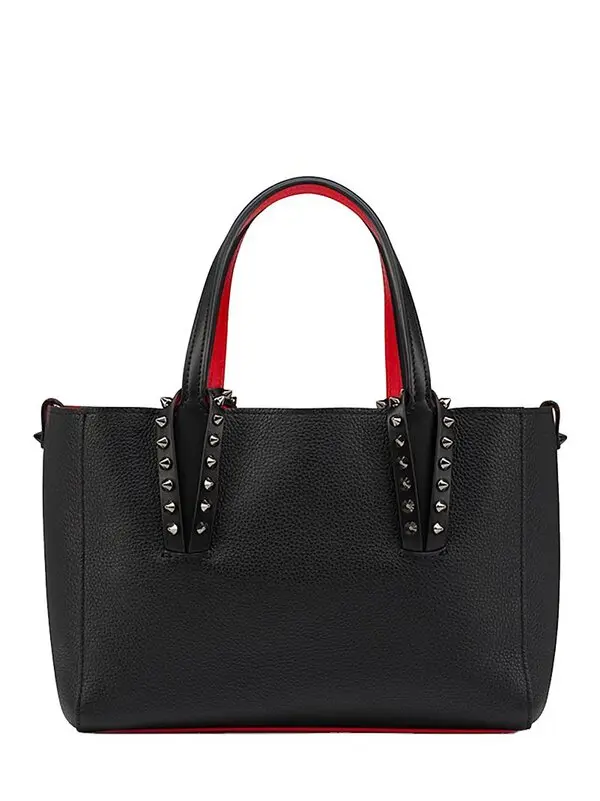 CHRISTIAN LOUBOUTIN Cabata Mini Tote Bag - Black
