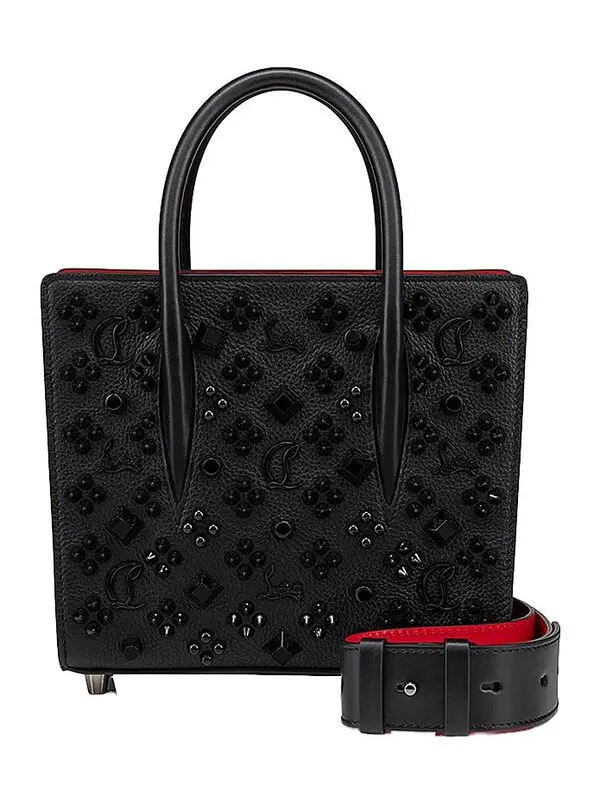 CHRISTIAN LOUBOUTIN Paloma Mini Handbag - Black