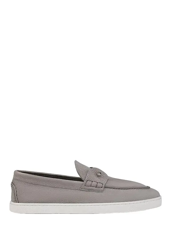 CHRISTIAN LOUBOUTIN Chambeliboat Bateau Loafer - Phantom Grey
