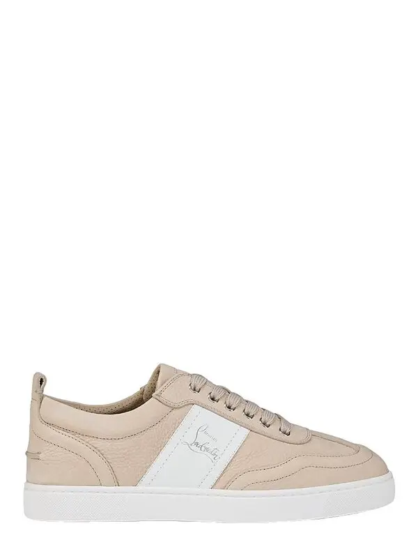 CHRISTIAN LOUBOUTIN Retero Low Top Sneakers - Beige