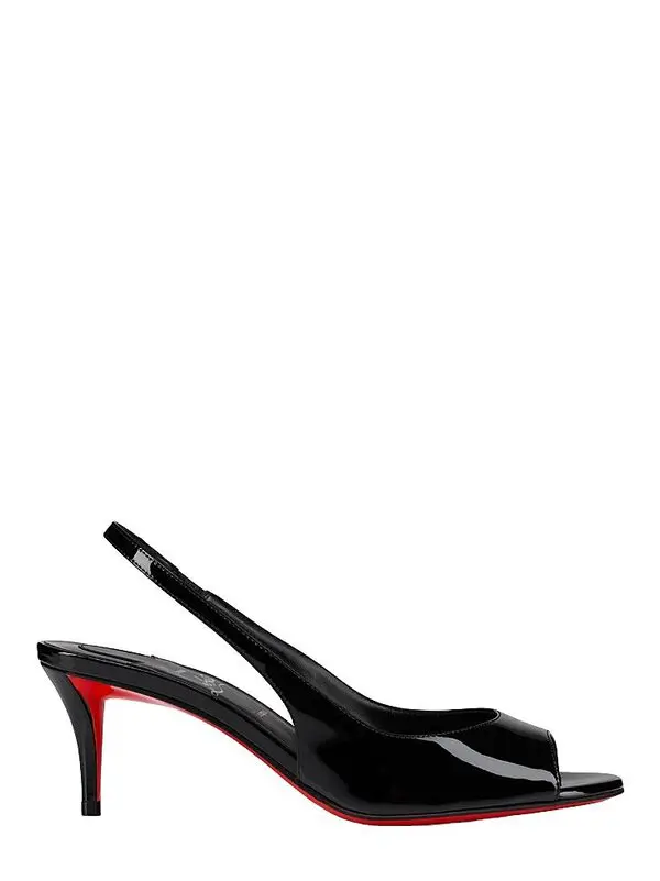 CHRISTIAN LOUBOUTIN Sofia Z Sling Back Peep Toe Pumps - Black