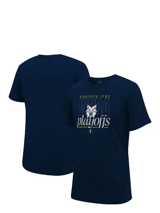 STADIUM ESSENTIALS Minnesota Lynx 2024 Wnba Playoffs Roar T-shirt - Navy