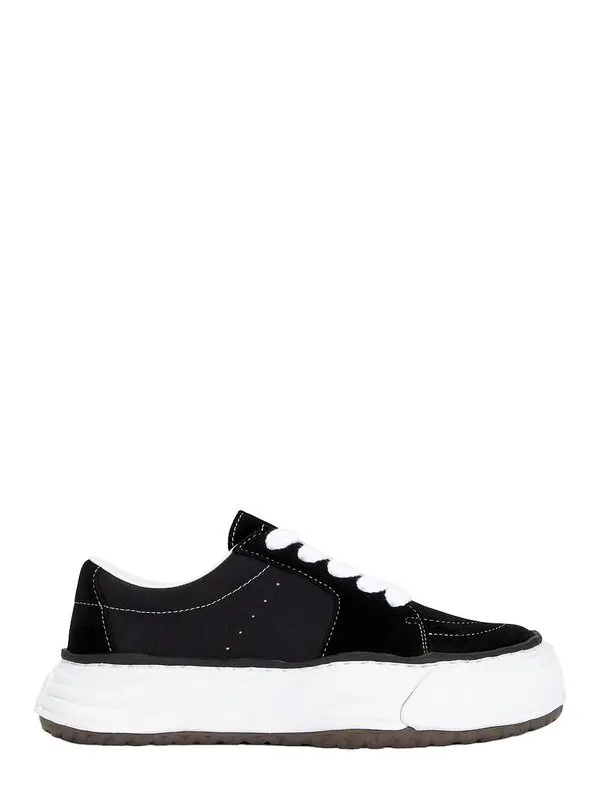 Mihara Yasuhiro Eric Original Sole Suede Low-top Sneakers - Black