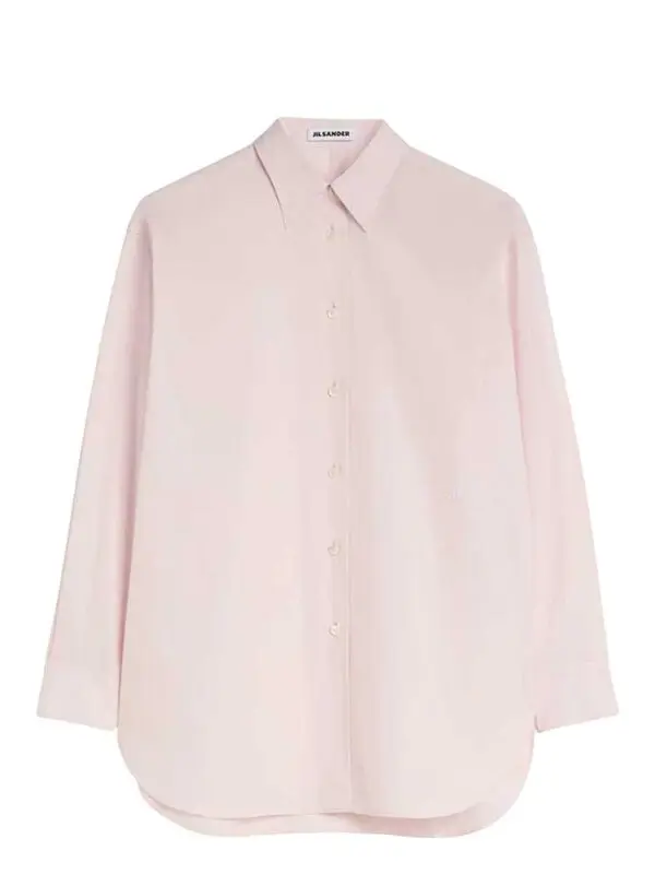 JIL SANDER Lightweight Cotton Poplin Shirt - Multicolor