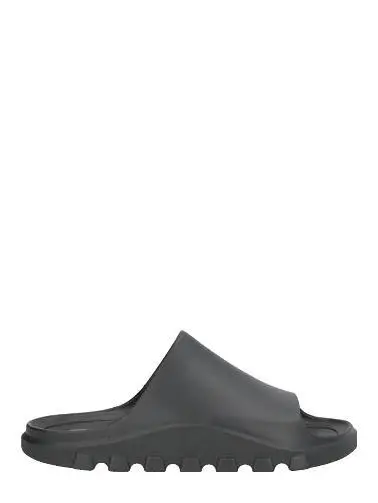 LORIBLU Rubber Pool Slides - Black