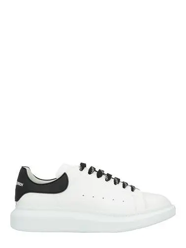 Alexander McQueen Leather Low-top Sneakers - White