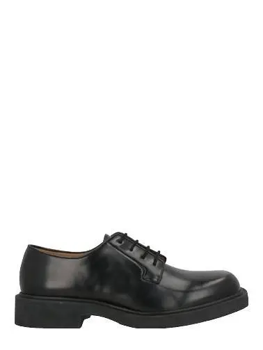 Sandro Leather Derby Lace-up Shoes - Black