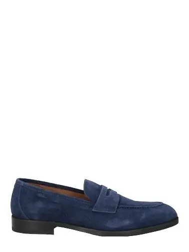 TESTONI Suede Penny Loafers - Blue