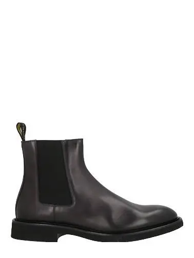 DOUCAL'S Leather Chelsea Boots - Grey