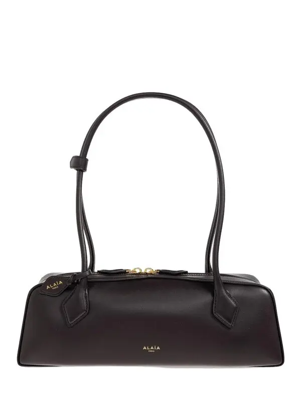 Alaïa Le Teckel Medium Leather Shoulder Bag - Brown