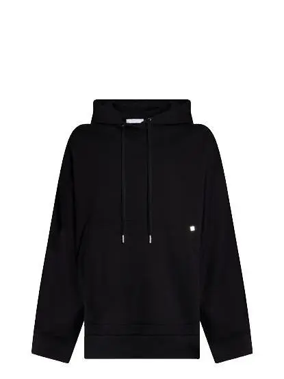 Helmut Lang Cotton Terry Hoodie - Black