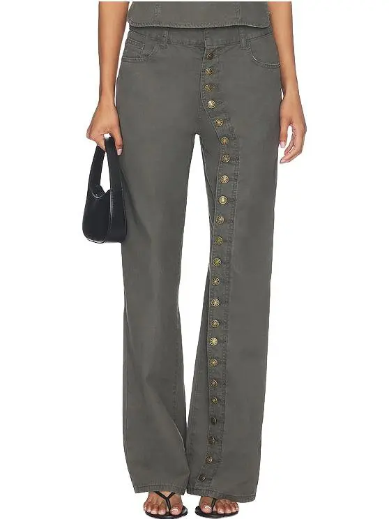 Lioness Penny Pant - Moss