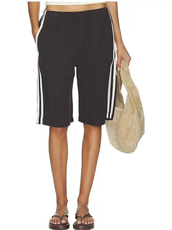 Citizens Of Humanity Anais Pull On Track Shorts - Chocolate