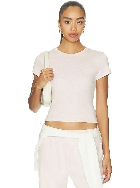 LESET Nando Slim Fit Tee - Rose