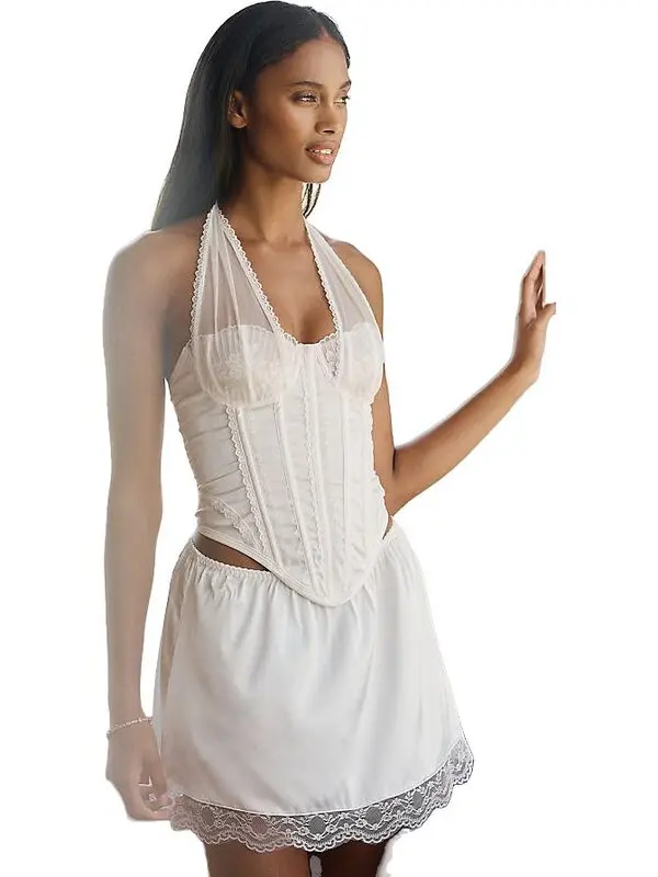KAT THE LABEL Marilyn Corset - Ivory