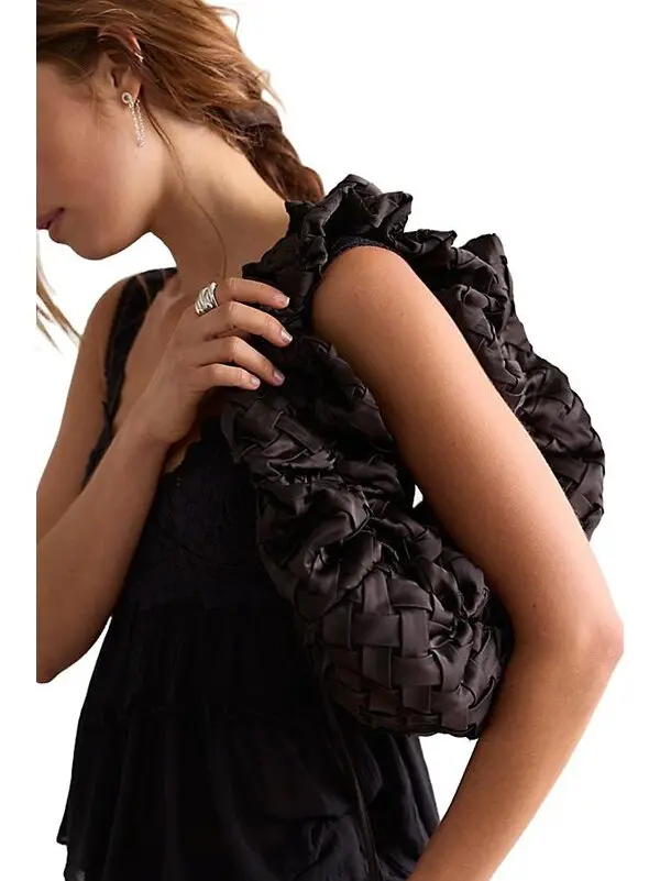 OPÉRASPORT Woven Shirley Bag - Black