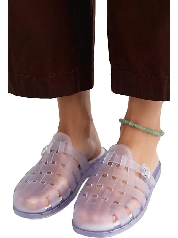 Melissa Possession Jelly Mules - Clear