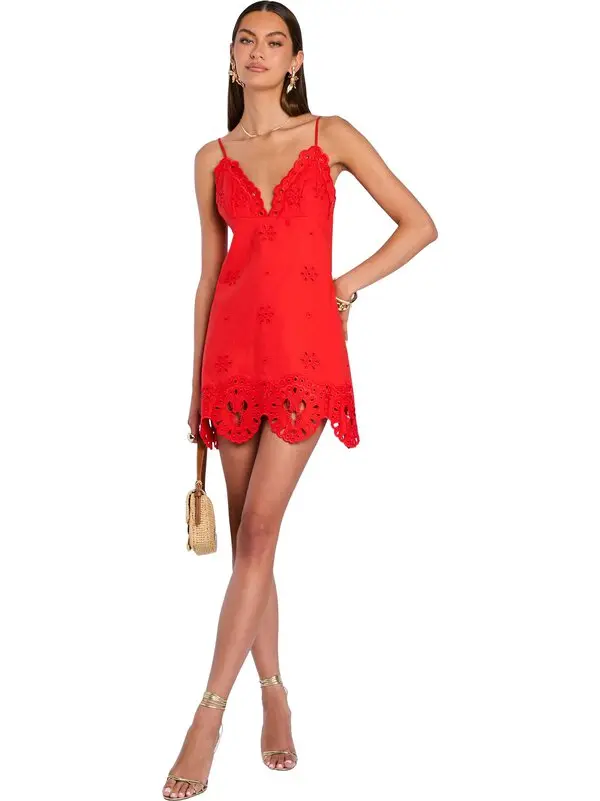 Retrofete Nebulla Dress - Geranium