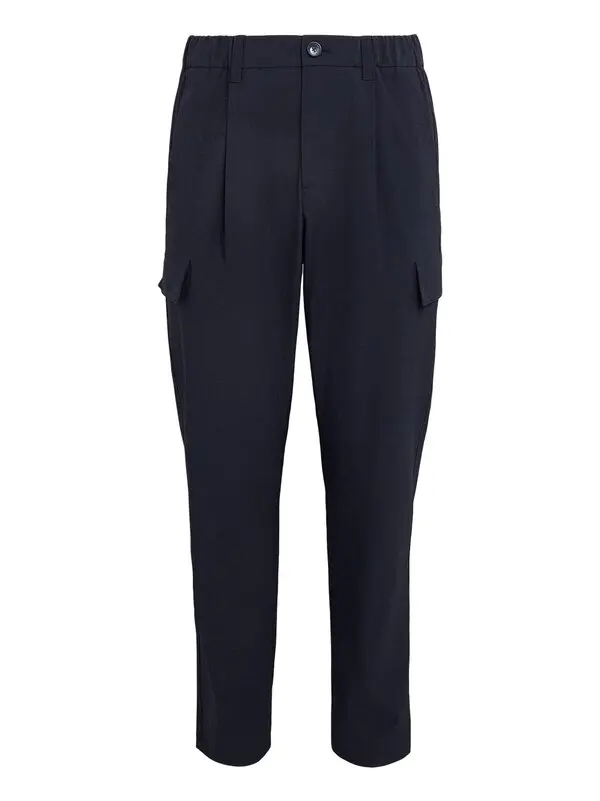 Herno Technical Cargo Trousers - Blue