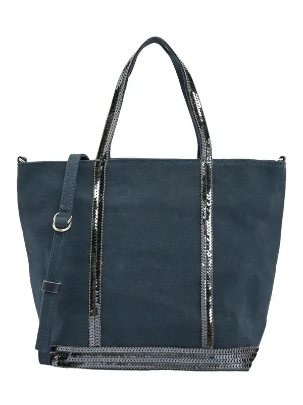 Vanessa Bruno Small Sequined Tote Bag - Blue