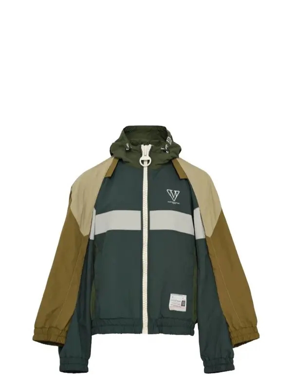 Mihara Yasuhiro Zip-up Hooded Jacket - Green