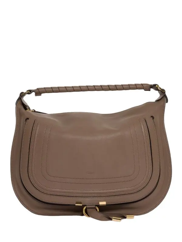 Chloé Marcie Medium Shoulder Bag - Brown