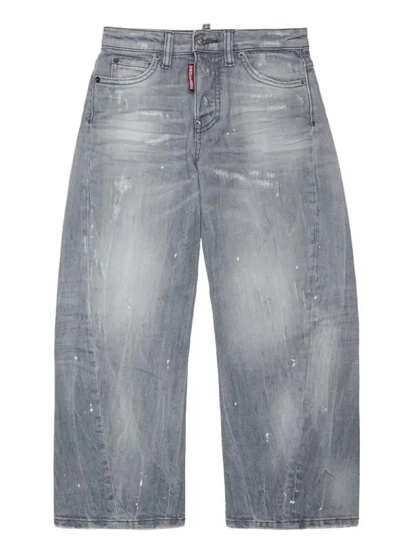 Dsquared2 Washed-effect Jeans - Grey