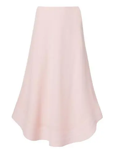 Stella McCartney Silk Midi Skirt - Pink