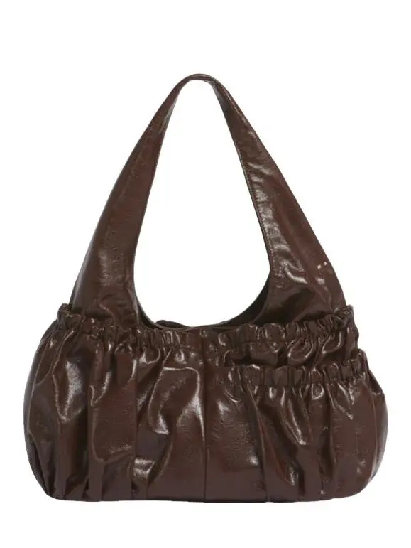 Marni Gathered Hobo Bag - Sudan