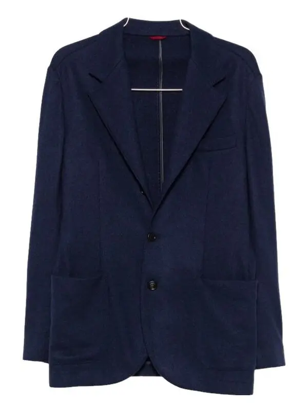Brunello Cucinelli Single-breasted Blazer - Black