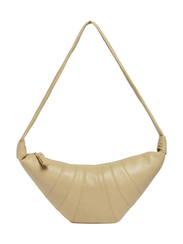LEMAIRE Medium Croissant Shoulder Bag - Sesame