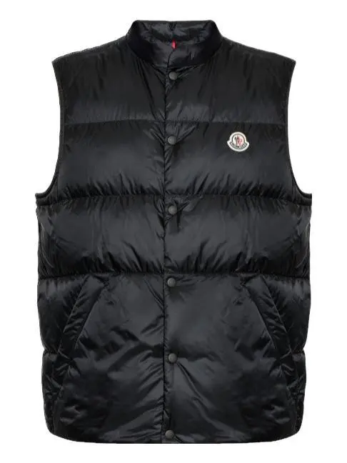 Moncler Quilted Puffer Gilet - Black