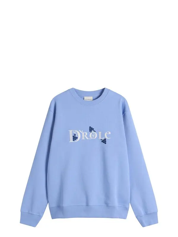 Drole De Monsieur Heritage Sweatshirt - Blue