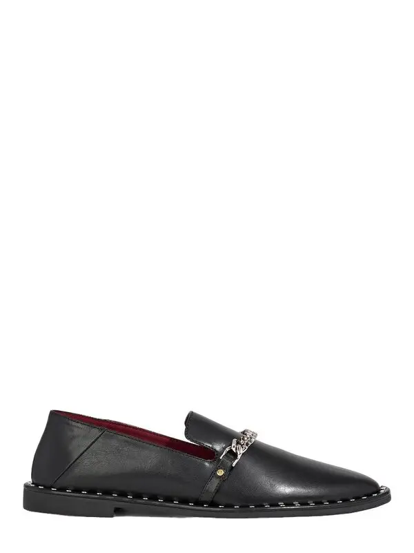 Stella McCartney Falabella Embellished Loafers - Black