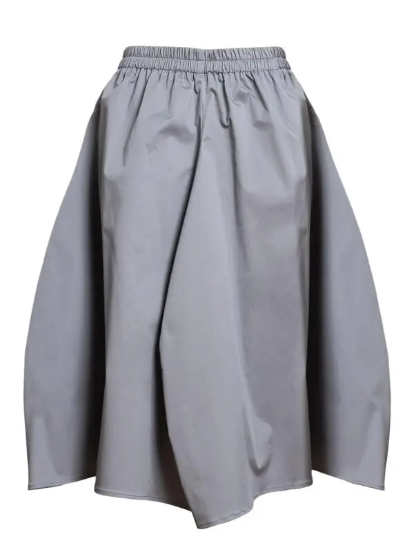 BIANCA POPP Tulip Skirt In Cotton - Grey