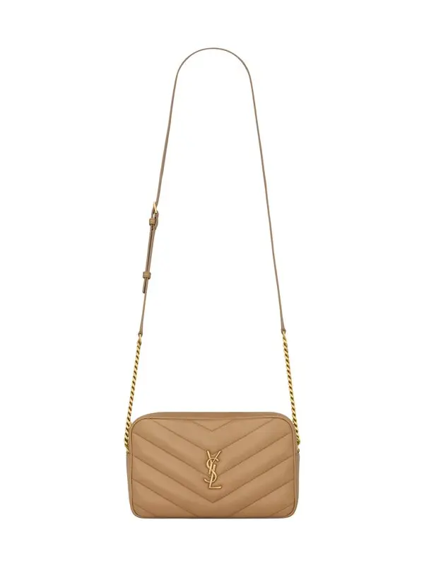 Saint Laurent Loulou Camera Bag - Brown