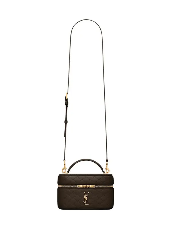Saint Laurent Gaby Top-handle Bag - Grey