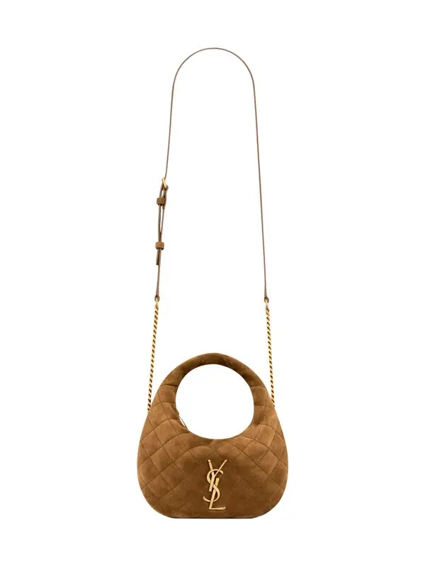 Saint Laurent Mini Icarino Top-handle Bag - Beige