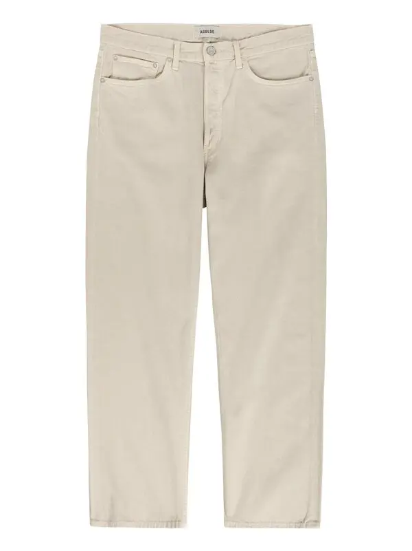 AGOLDE 90s Straight-leg Jeans - Ecru