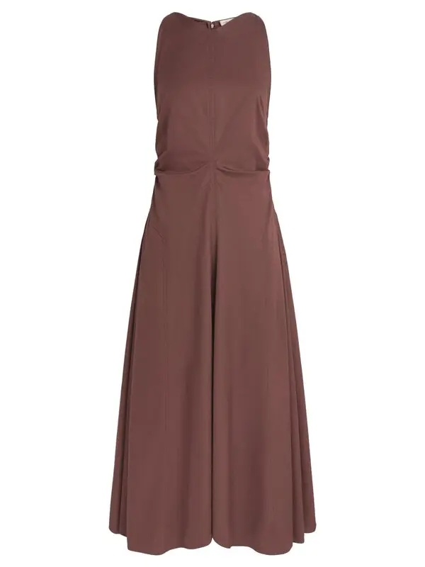 Camilla And Marc Cotton Brera Maxi Dress - Brown