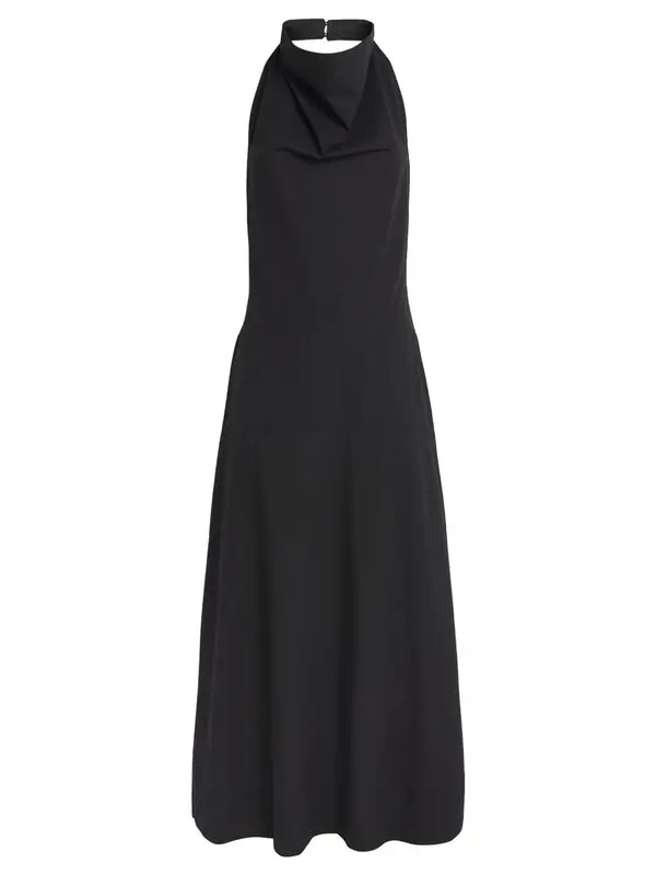 Camilla And Marc Grace Halterneck Maxi Dress - Black