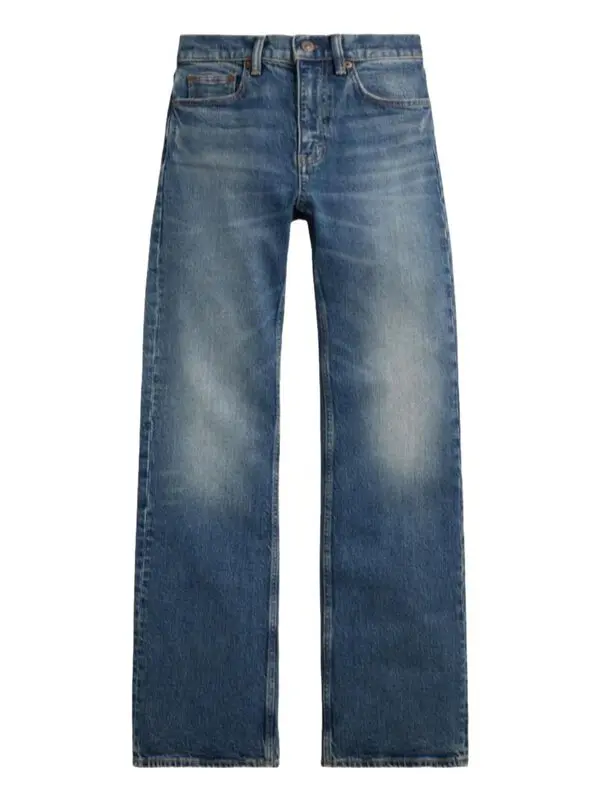 Polo Ralph Lauren Flared Jeans With Faded Wash - Light Blue