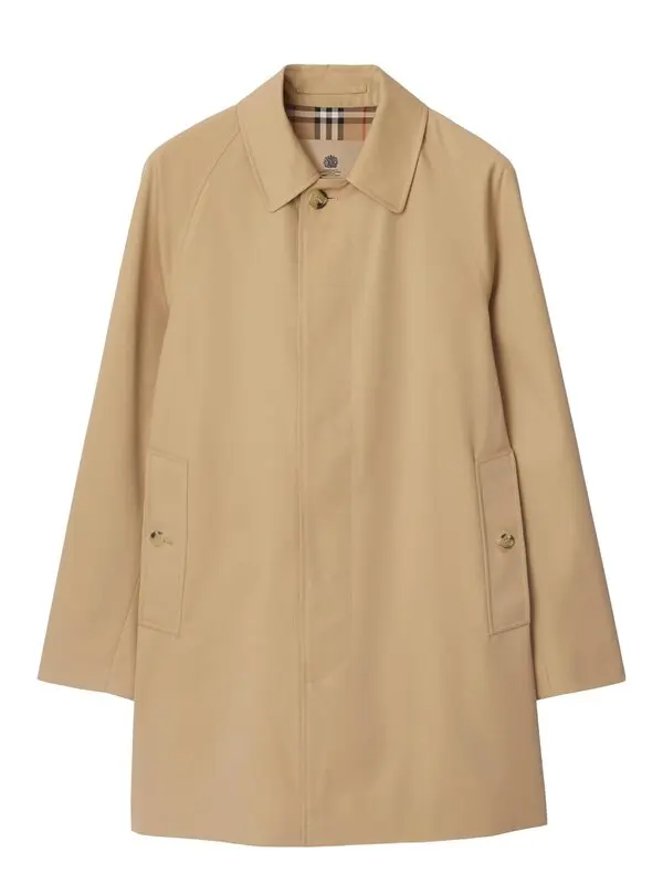 Burberry Organic Cotton Car Coat - Beige
