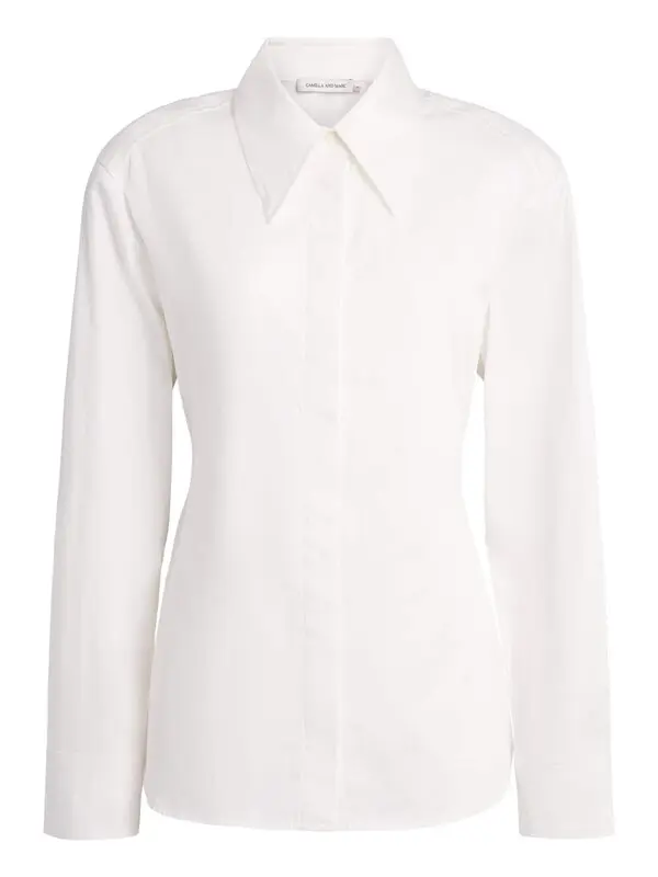 Camilla And Marc Cotton Tarn Shirt - Ivory